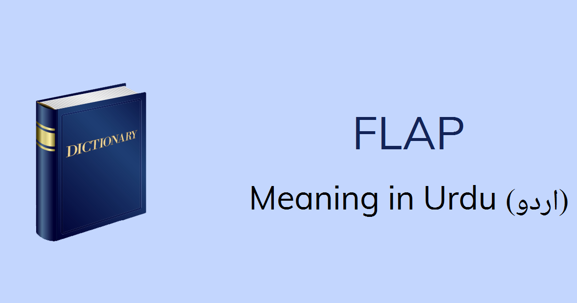 Flap Meaning In Urdu - Flap Definition English To Urdu