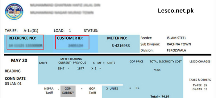 LESCO Online Bill Check - View, Download February Bill
