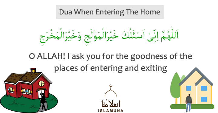 Dua When Entering The House